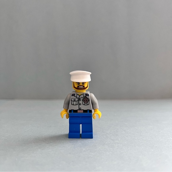 Lego | Other | Lego City Coast Guard Captain Minifigure | Poshmark
